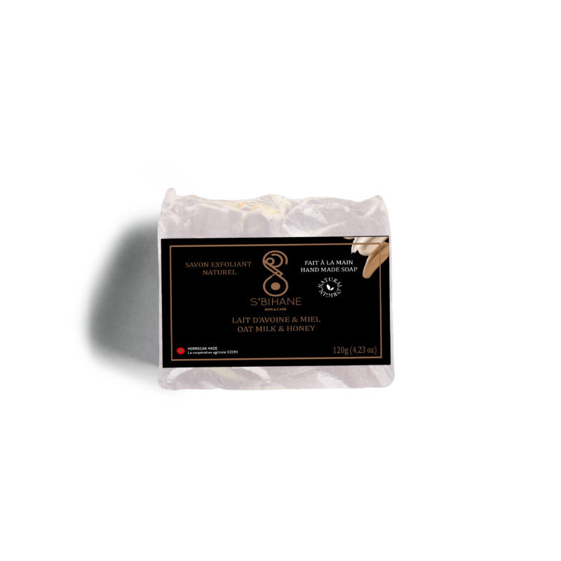 L'artisanal - Pain de savon "Lait d'avoine & Miel" - SBIHANE